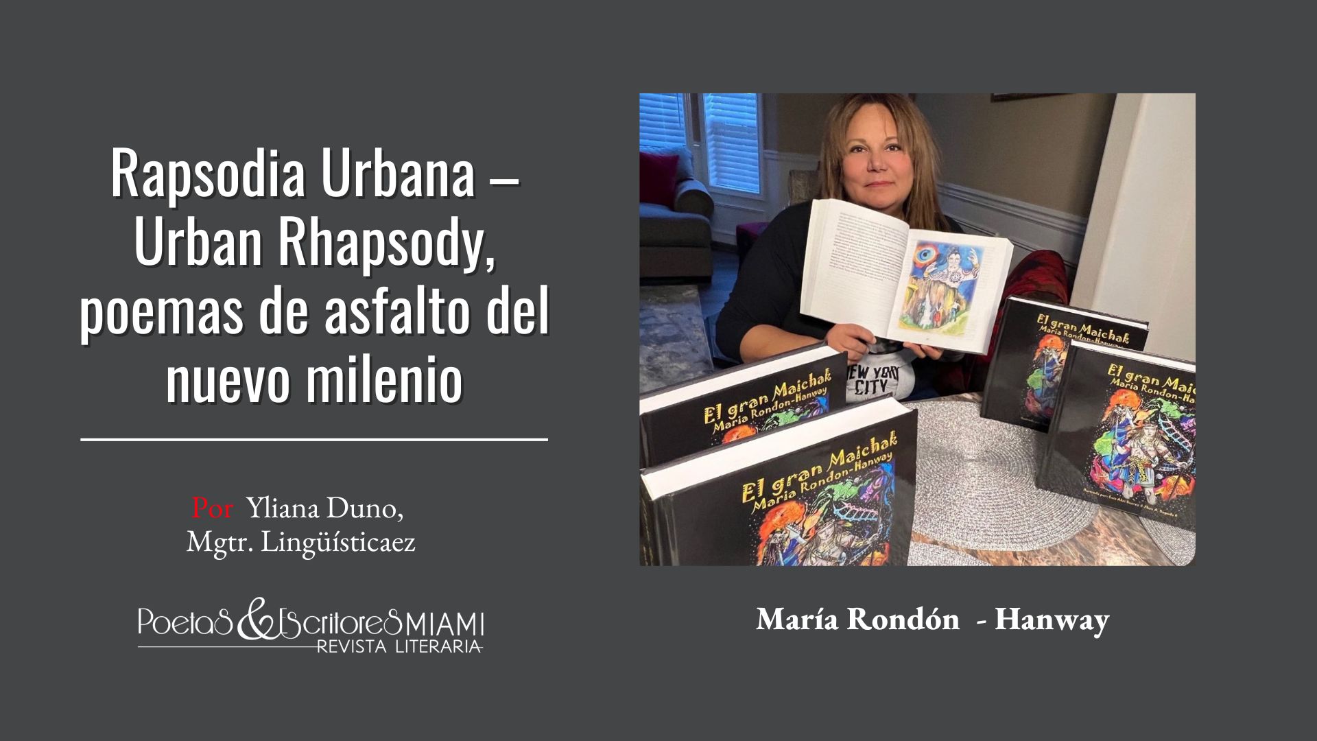 Rapsodia Urbana – Urban Rhapsody, poemas de asfalto del nuevo milenio ...